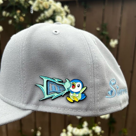Pokemon | Accessories | Pokmon Piplup New Era Logo Hat Frame Enamel Pin ...